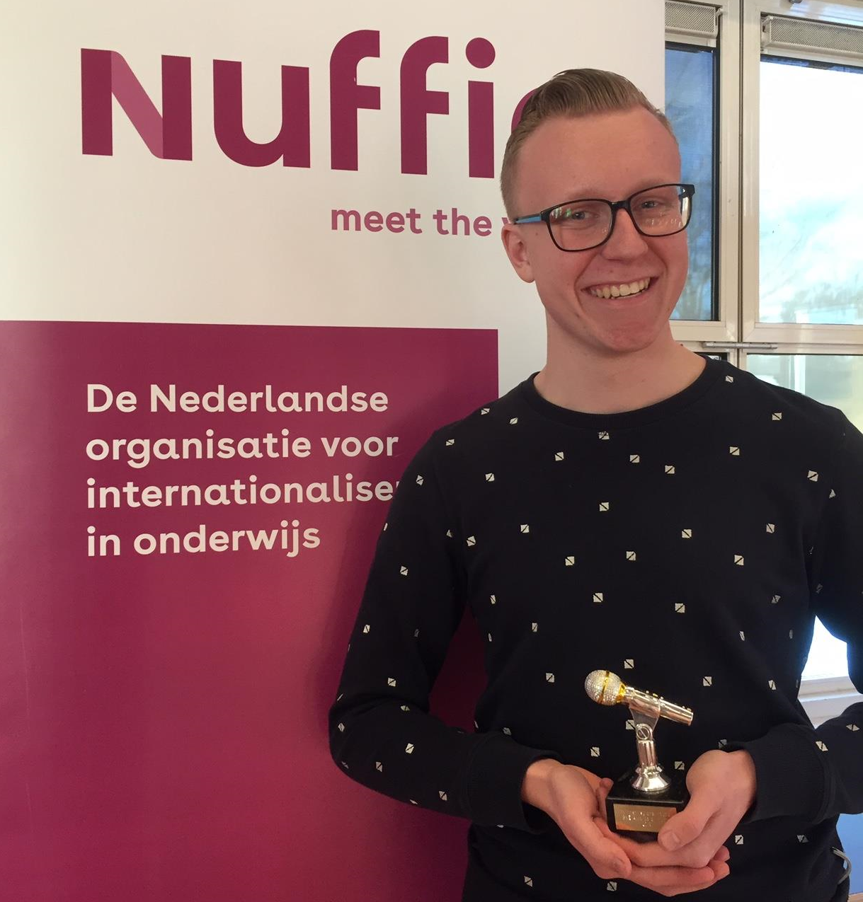 Thijmen in National Final for English Public Speaking - Dalton